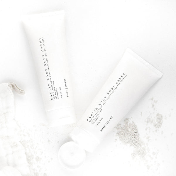 Nash and Jones - Radish Root Body Crème: Clean Ingredient Body Lotion ...